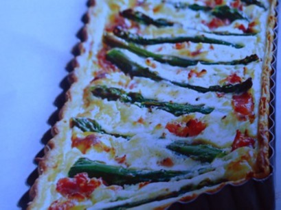 Torta asparaci Ricotta e prosciutto – Tarte asperges ricotta et parme ...